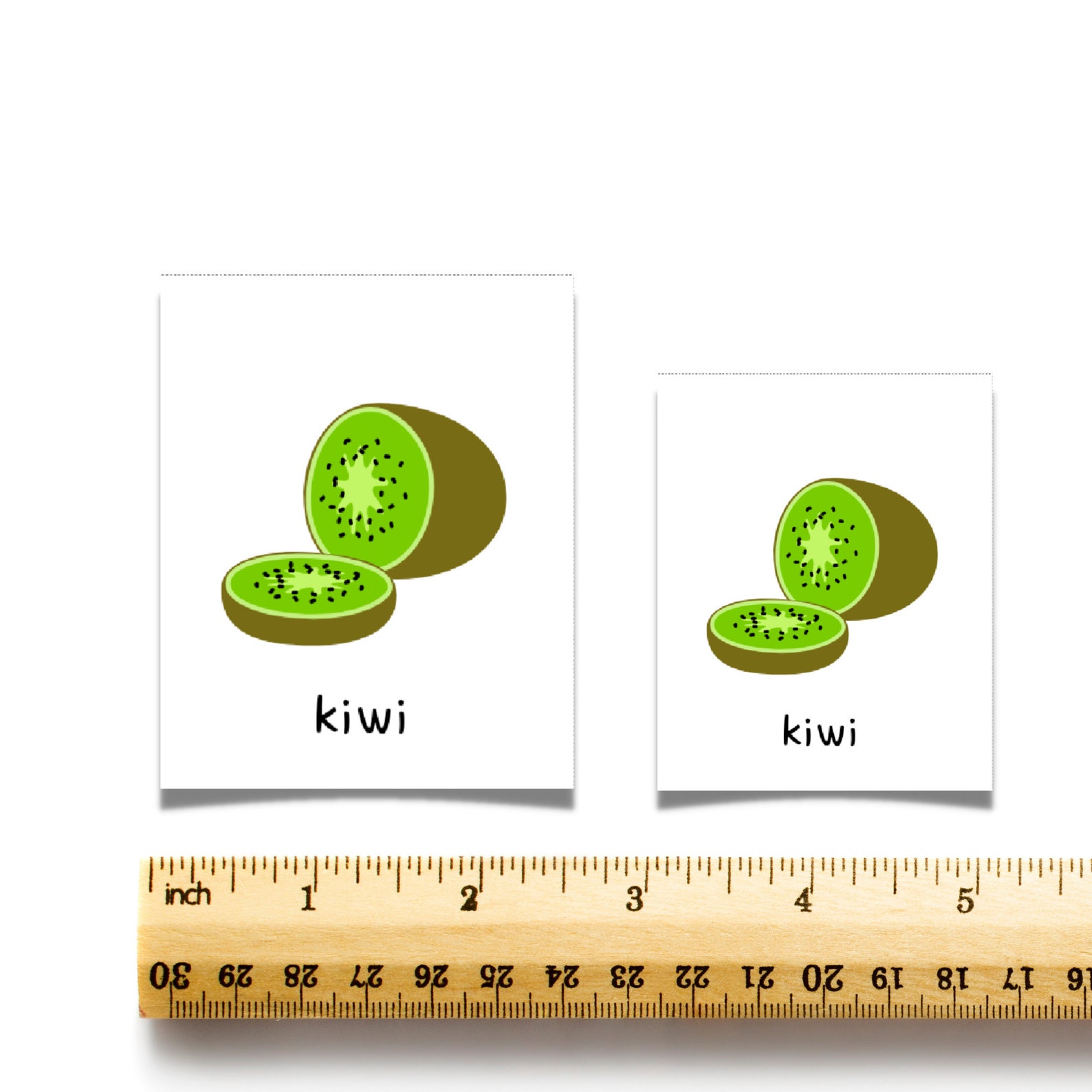 Printable Fruit and Vegetable Vocabulary Flashcards PDF, Picture Cards ...