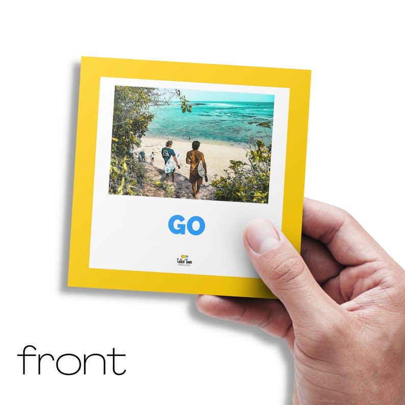 Irregular Verb Flashcards ESL for English Learners With Bonus Digital ...