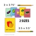 Printable Fruit and Vegetable Vocabulary Flashcards PDF, Picture Cards ...