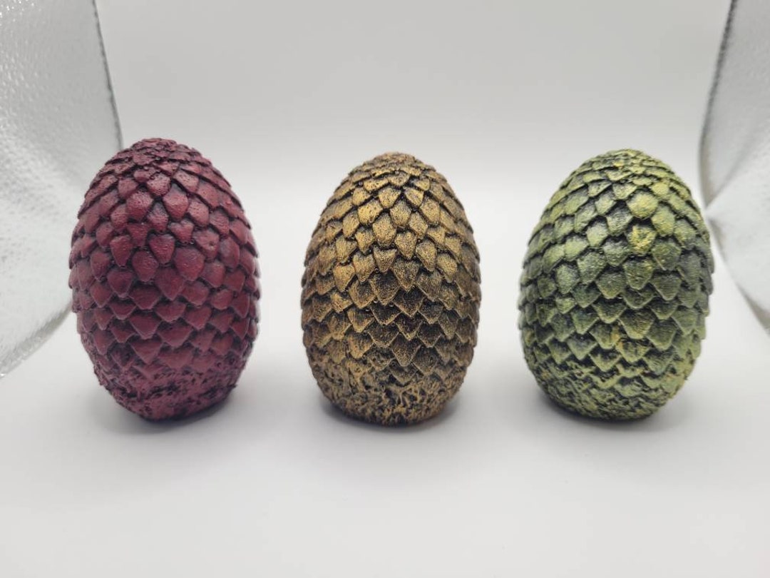 Dragon Egg Set Coal Ornament - Made With Forest of Dean Coal - Handmade ...