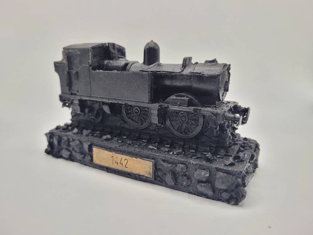 1442 Train Coal Ornament - Made With Forest of Dean Coal - Handmade ...