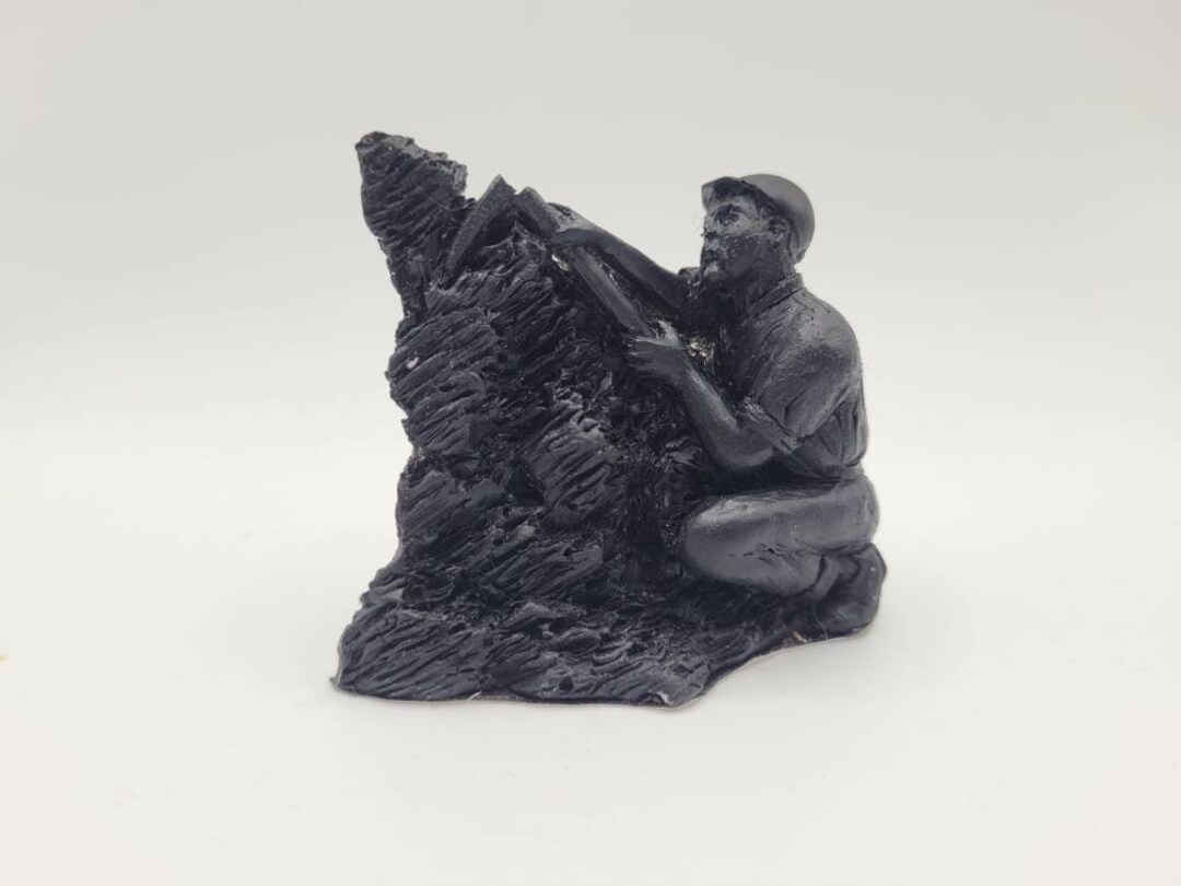 Small Miner Coal Ornament - Made With Forest of Dean Coal - Handmade ...