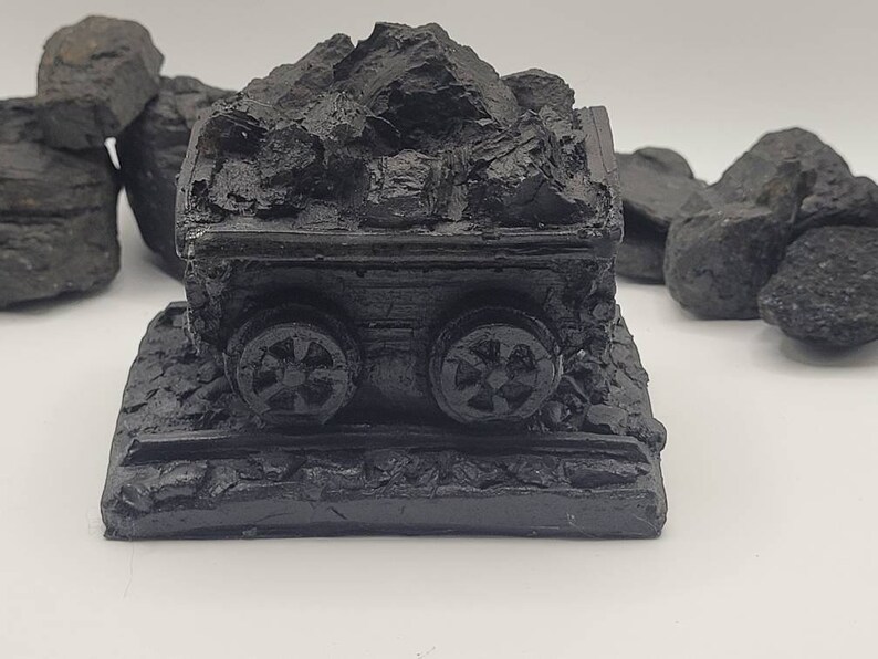 Mine Cart Coal Ornament Made With Forest of Dean Coal Handmade - Etsy