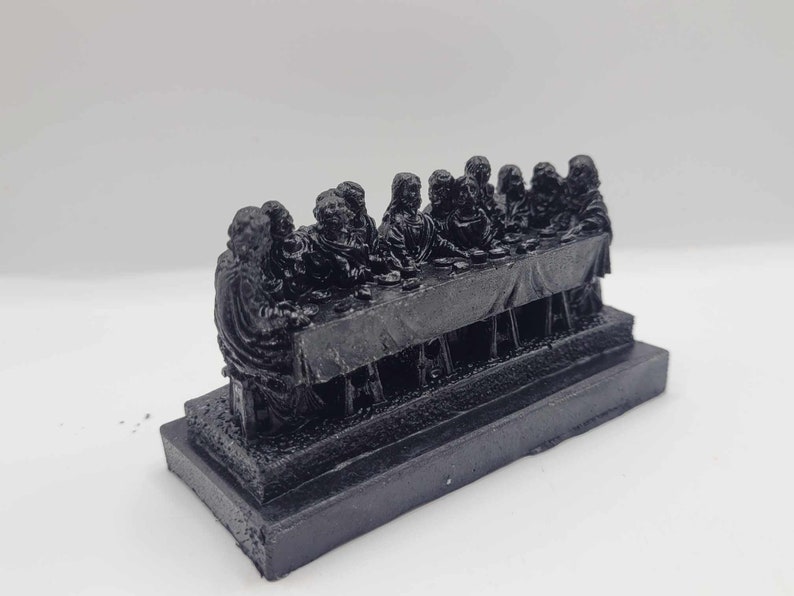 The Last Supper Coal Ornament Made With Forest of Dean Coal Handmade - Etsy