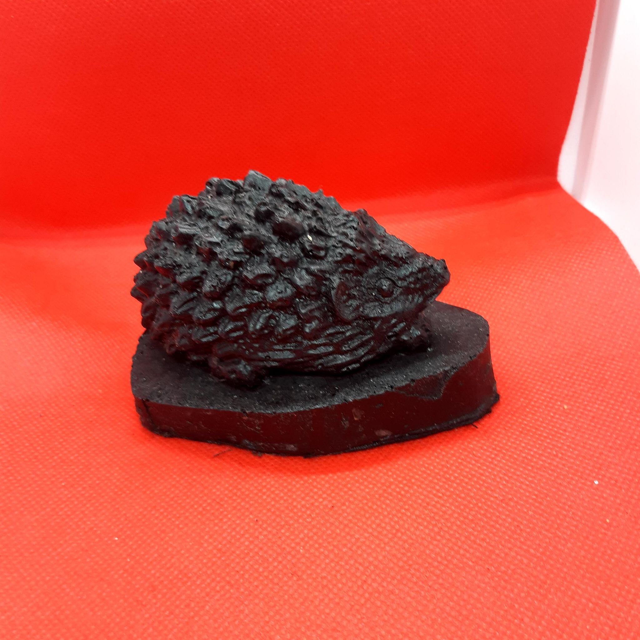 Hedgehog Coal Ornament Made with Forest of Dean Coal | Etsy