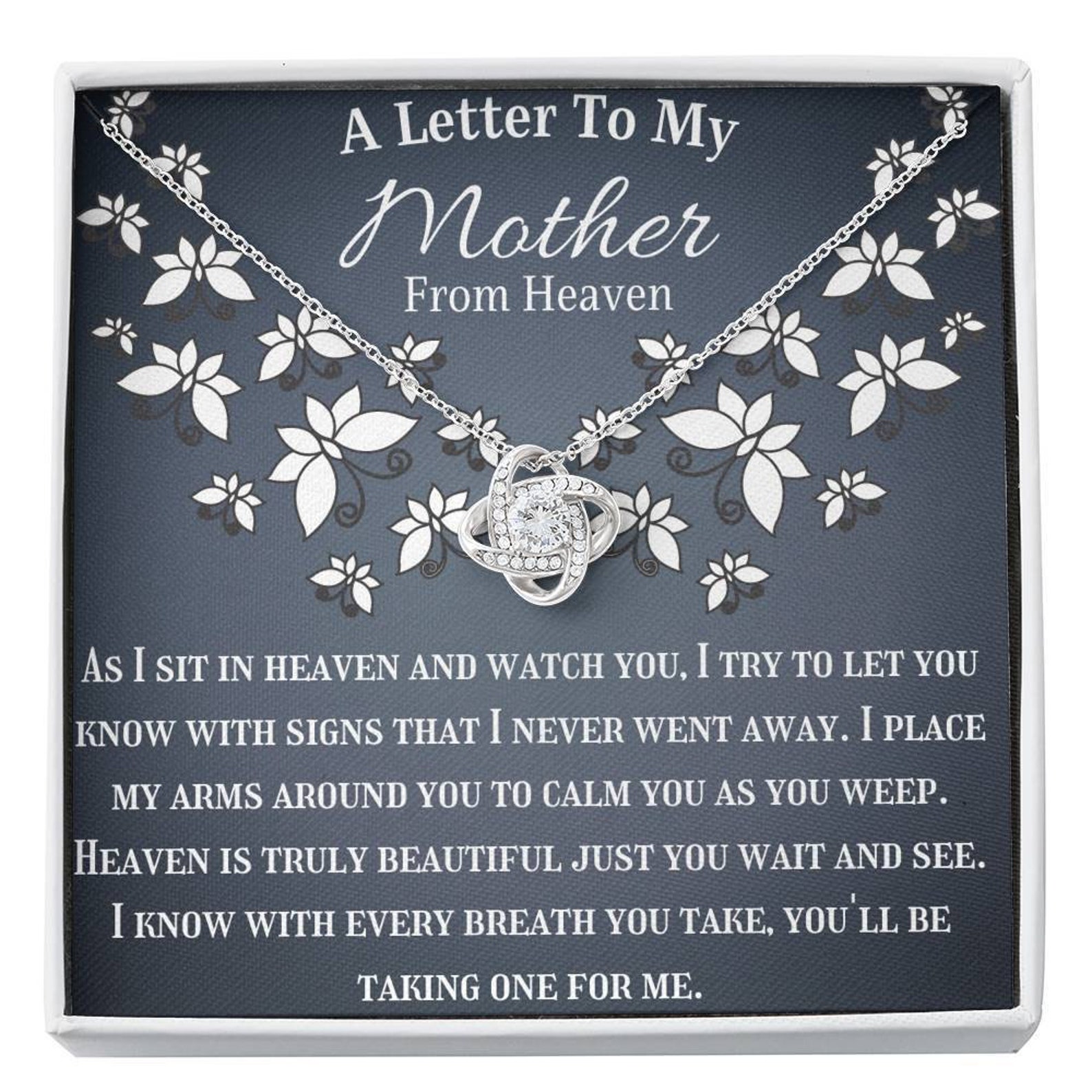 A Letter to My Mother From Heaven Prayer From Heaven - Etsy