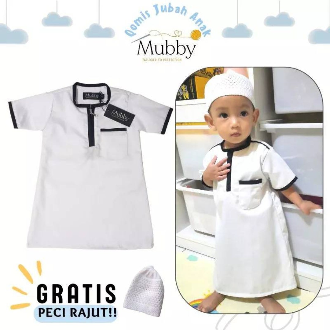 Baby Thobe 0-2 Years Old White Series Free Kupi - Etsy