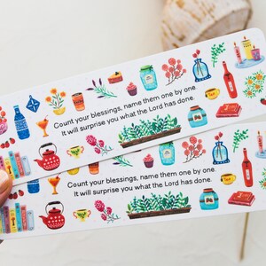 Count Your Blessings| Personalized Bookmark| Christian Bookmark| Faith ...