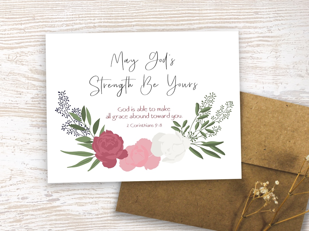 Christian Get Well Soon | Get Better | Recover Card| Religious ...