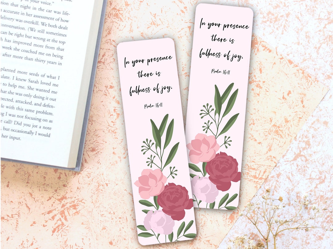 Joy Bookmark| Christian Bookmark| Book Mark| Bible Verse Bookmark ...