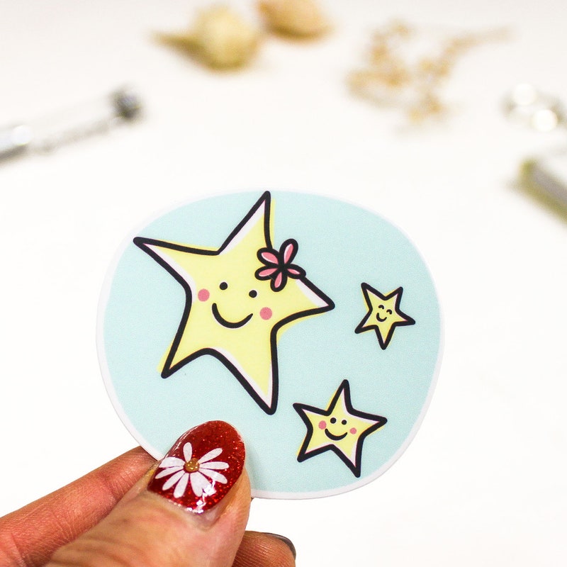 Star Vinyl Decal - Etsy