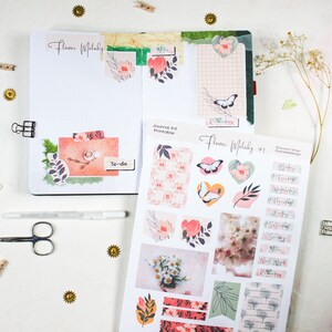 Printable Bullet Journal Kit | Bujo Stickers | Planner Stickers ...