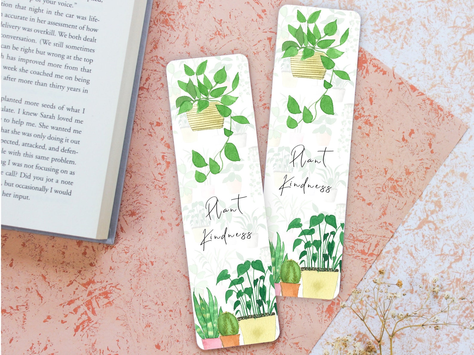 Positive Bookmark Bundle 3 Laminated Bookmarks Inspirational - Etsy