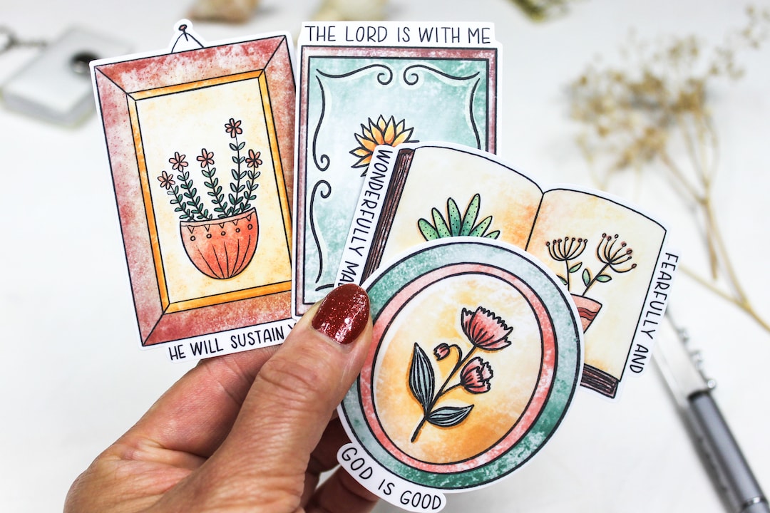 God is Good| Christian Sticker Pack| Faith Vinyl Sticker| Bible Sticker ...