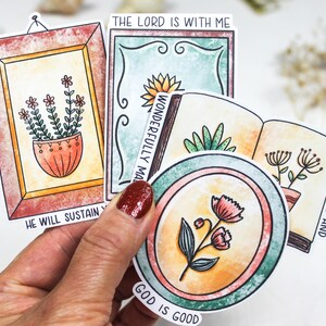 God is Good| Christian Sticker Pack| Faith Vinyl Sticker| Bible Sticker ...