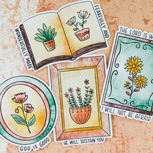 God is Good| Christian Sticker Pack| Faith Vinyl Sticker| Bible Sticker ...