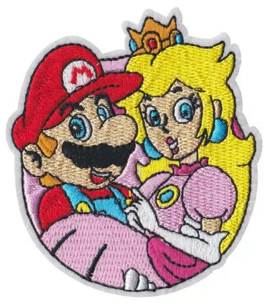 Princess Peach Embroidery Design - Design Talk