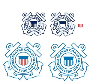 Coast Guard Svg File | Etsy