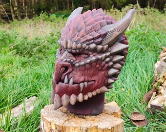Latex Dragon Mask - Etsy