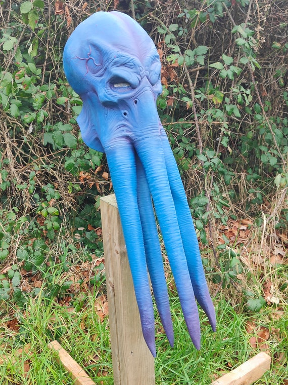 Illithid Mind Flayer Latex Mask - Etsy Canada