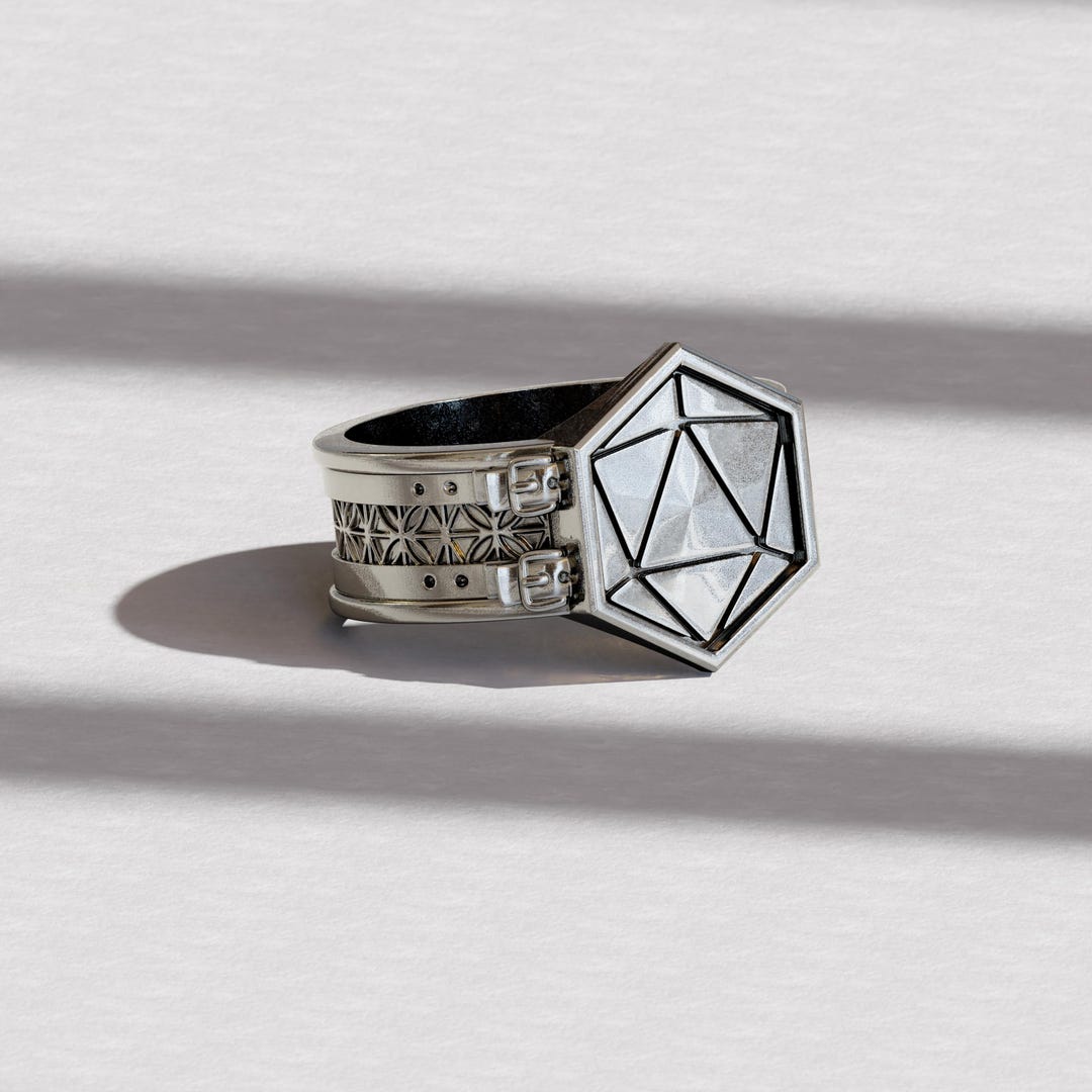 D20 Dice Ring | Dungeon & Dragons Jewelry | Dnd Accessories and Gifts ...