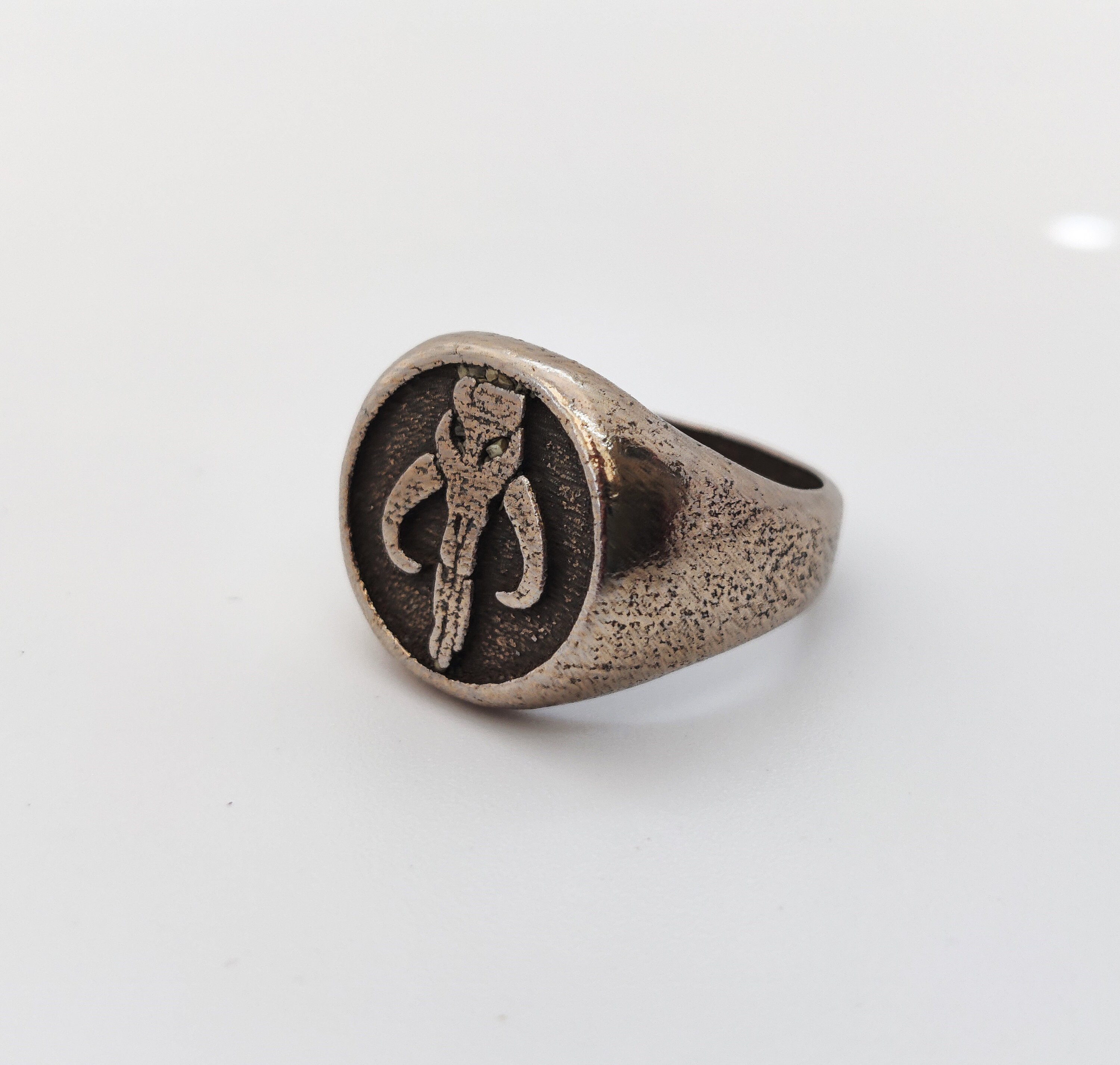 Mandalorian Signet Ring Boba Fett Star Wars Ring Star Wars - Etsy