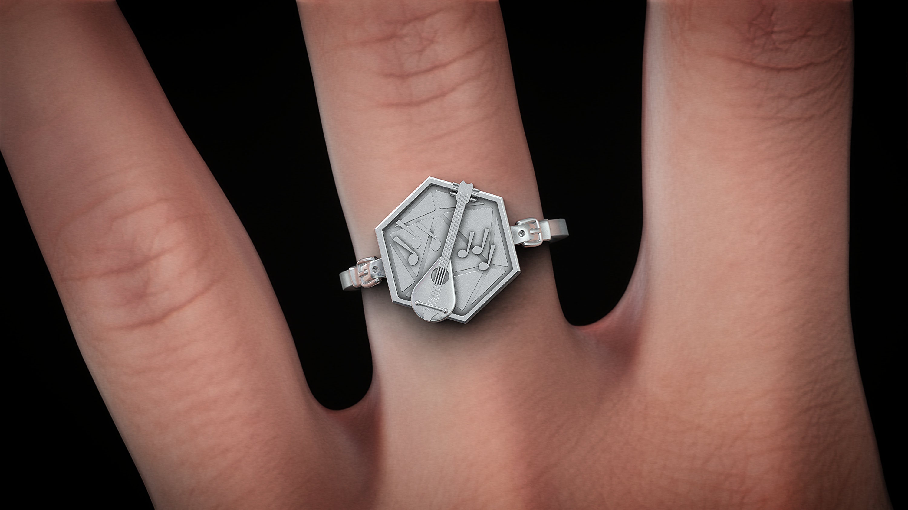 Dungeon and Dragons Bard Class Dice Ring Gifts, Dice Ring , D20 Rings ...