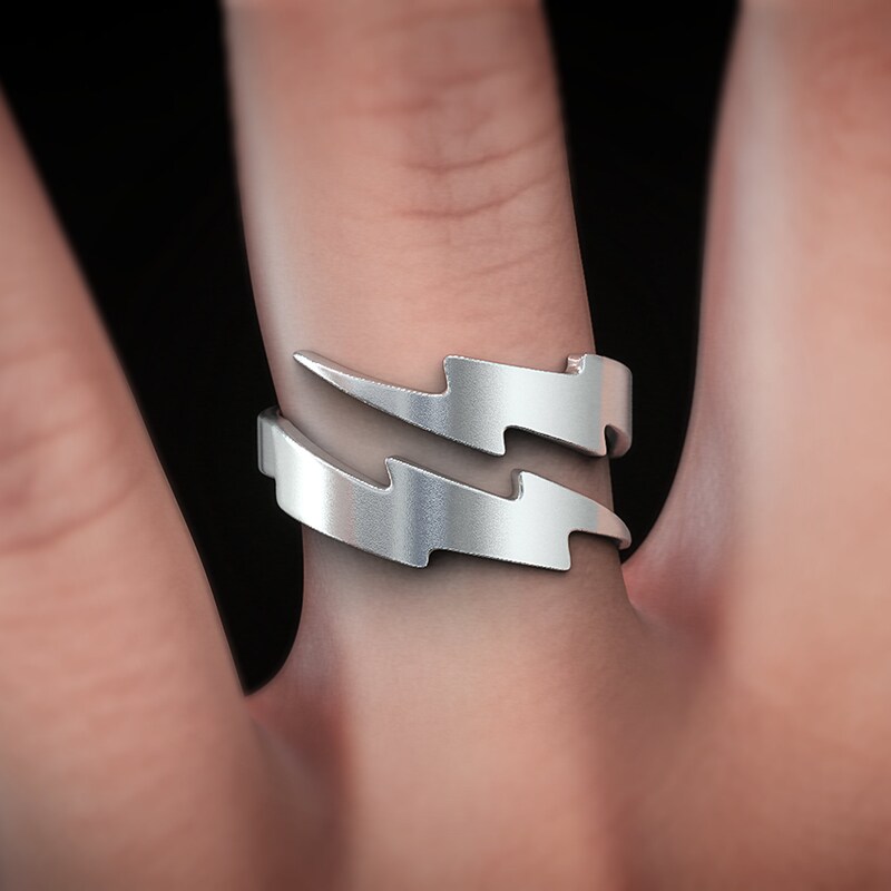 Bolt Ring - Etsy UK