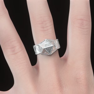 Dnd Dice Ring for Dnd Birthdays Dnd Characters D20 Metal Dice Dnd ...