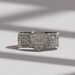 Dnd D20 Flower Ring, Dnd Wedding Ring, Floral Jewelry for Druid Class ...