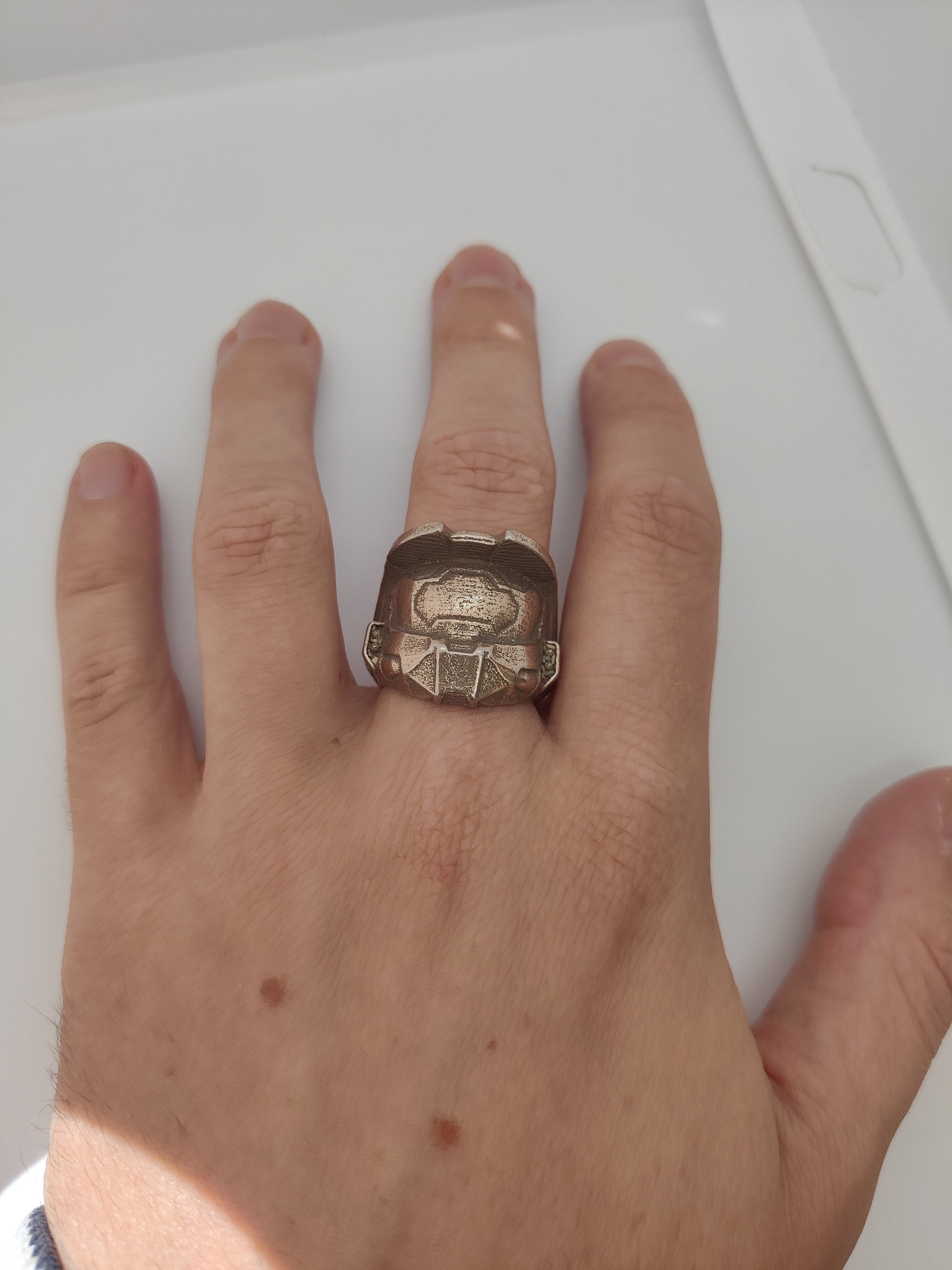 Master Chief Ring Halo Ring Halo Jewellery Video Game - Etsy
