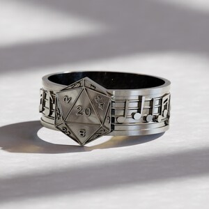 Dungeon and Dragons Musical Bard Ring – Enchanted DND Jewelry for RPG ...
