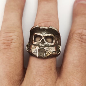 Master Chief Ring, Halo Ring , Halo Jewellery, Video Game Ring, 3D ...