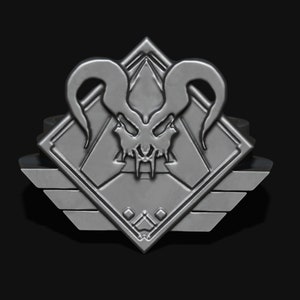 Apex Legends Predator Badge Ring , Apex Jewellery, Video Game Ring ...