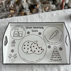 Christmas Eve Santa Tray – Personalized & Non-personalized Options ...