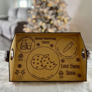 Christmas Eve Santa Tray – Personalized & Non-personalized Options ...