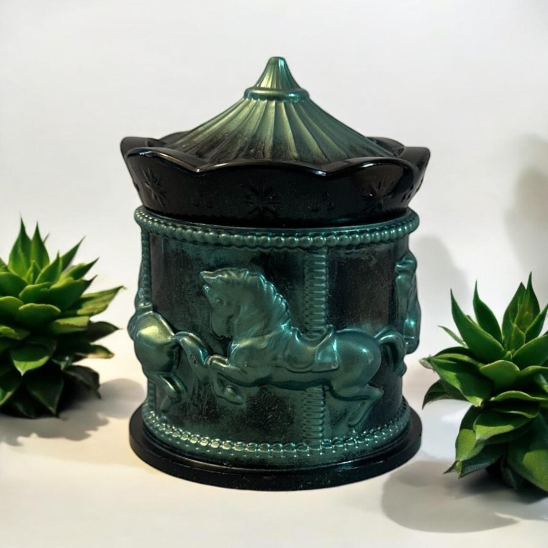 Handmade Resin Carousel Trinket Box With Lid - Etsy
