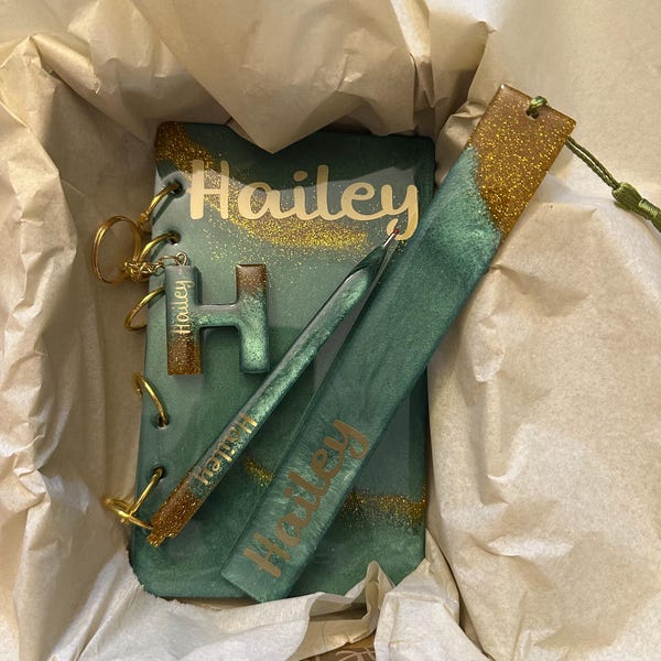 Resin Notebook - Etsy