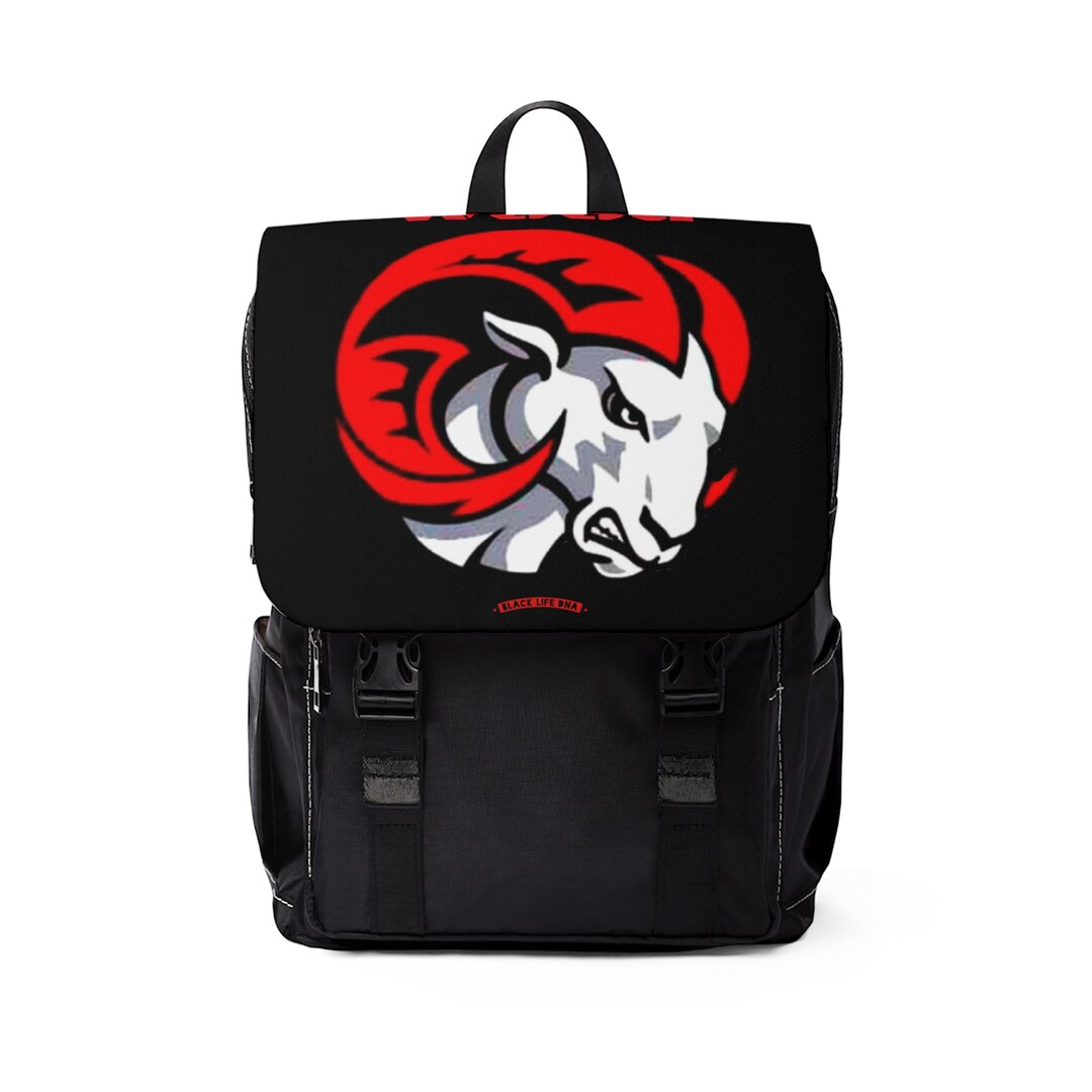 WSSU RAM Casual Flap Backpack - Etsy
