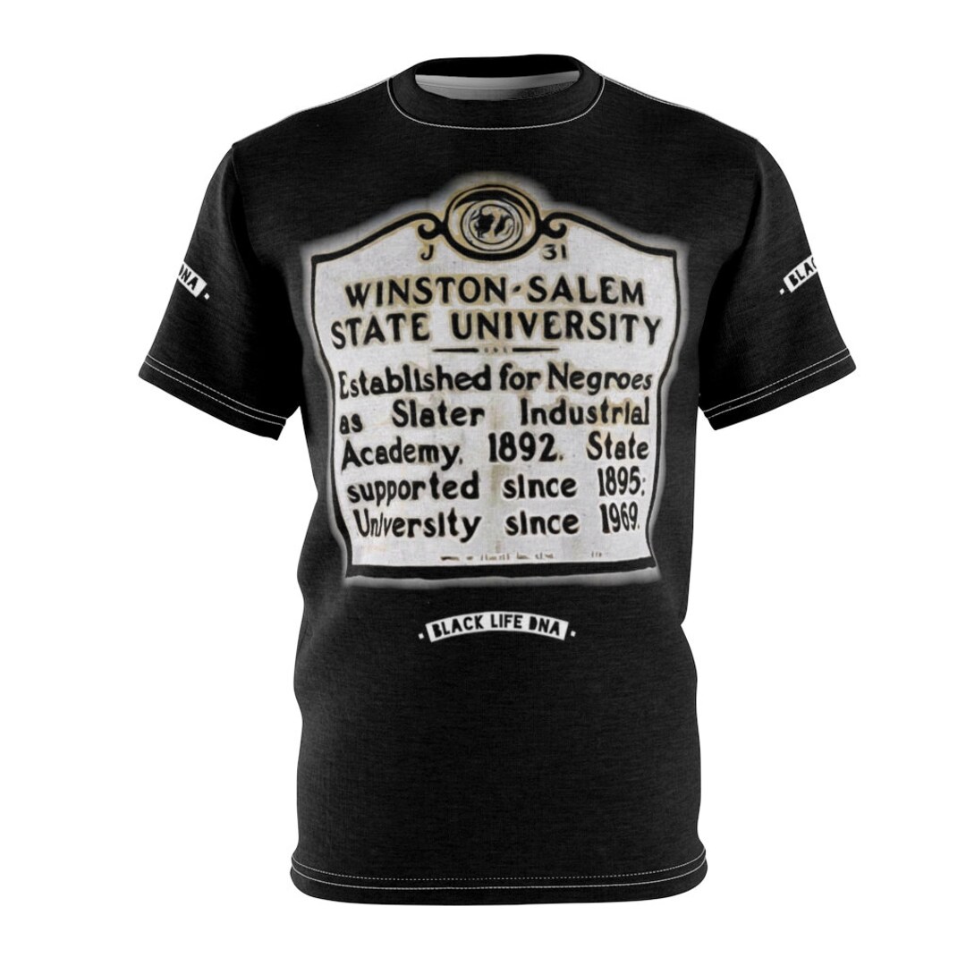 WSSU 1892 Classic Unisex black Special Tee - Etsy
