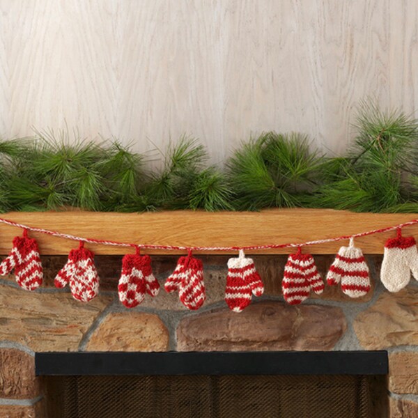 Mitten Garland - Etsy
