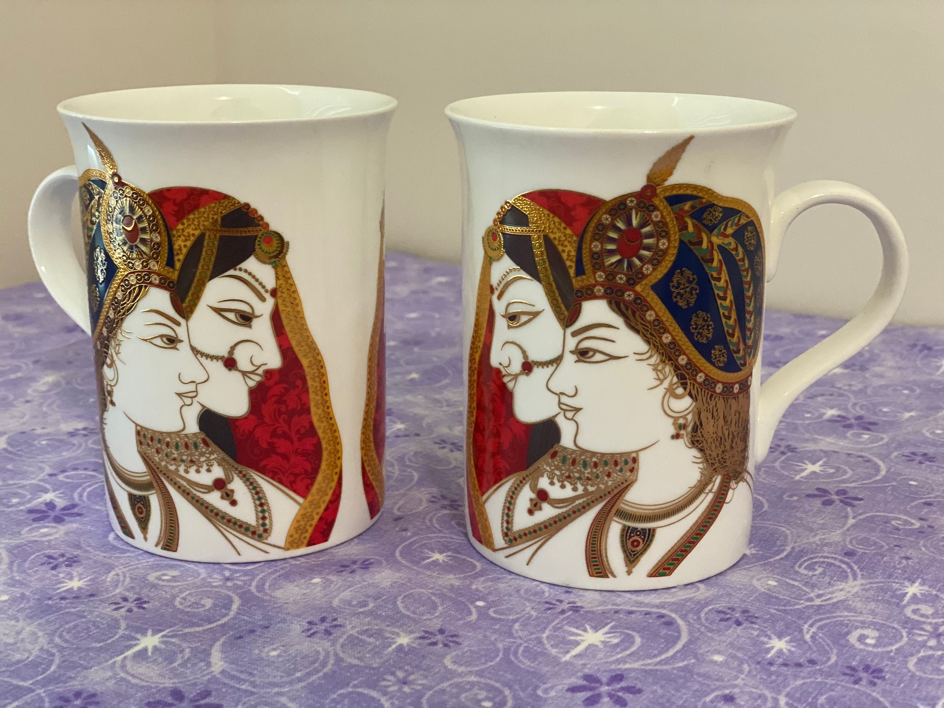 Indian Traditional Design Coffee Mugs - Etsy