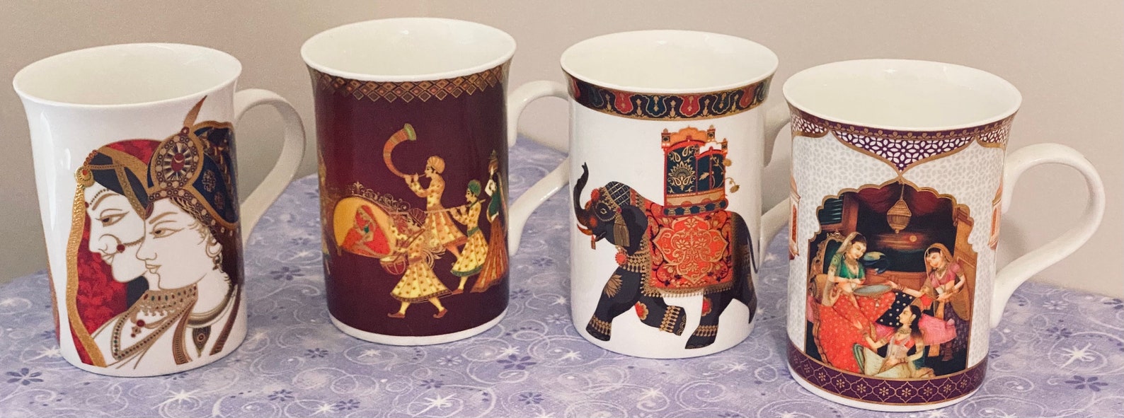 Indian Traditional Design Coffee Mugs - Etsy