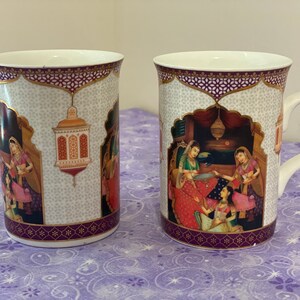 Indian Traditional Design Coffee Mugs - Etsy