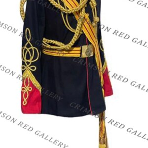 Victorian Uniform With Adjustable Cross Chest Sash ,gold Belt and ...