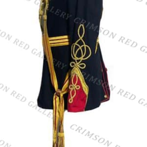 Victorian Uniform With Adjustable Cross Chest Sash ,gold Belt and ...