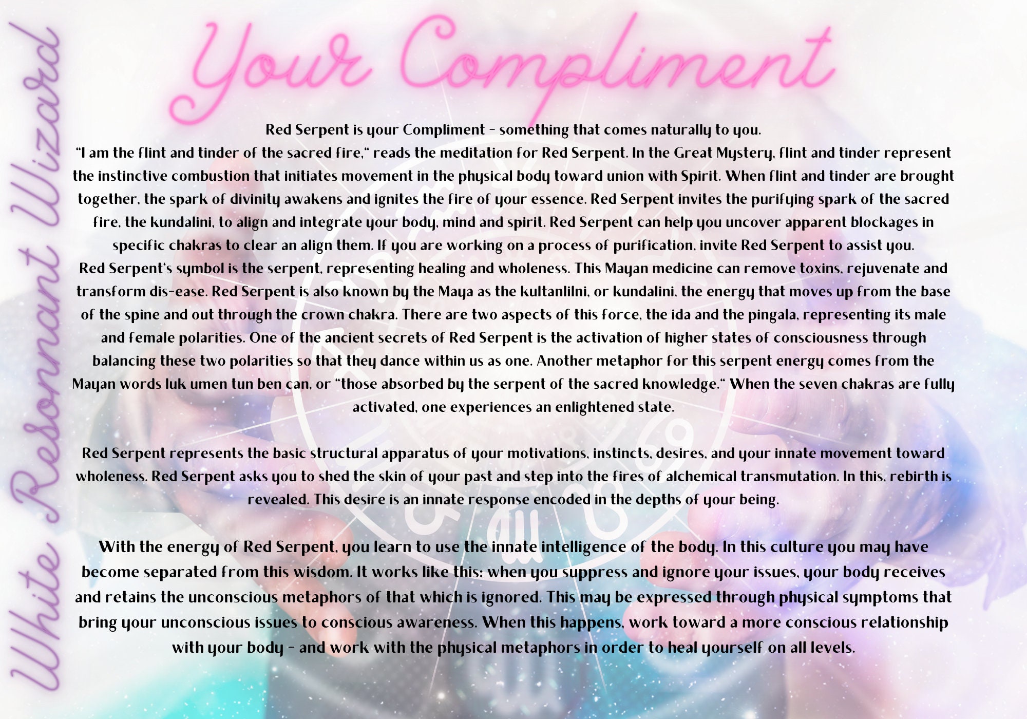 In Depth Higher Self Horoscope, Mayan Galactic Signature With Pages of ...