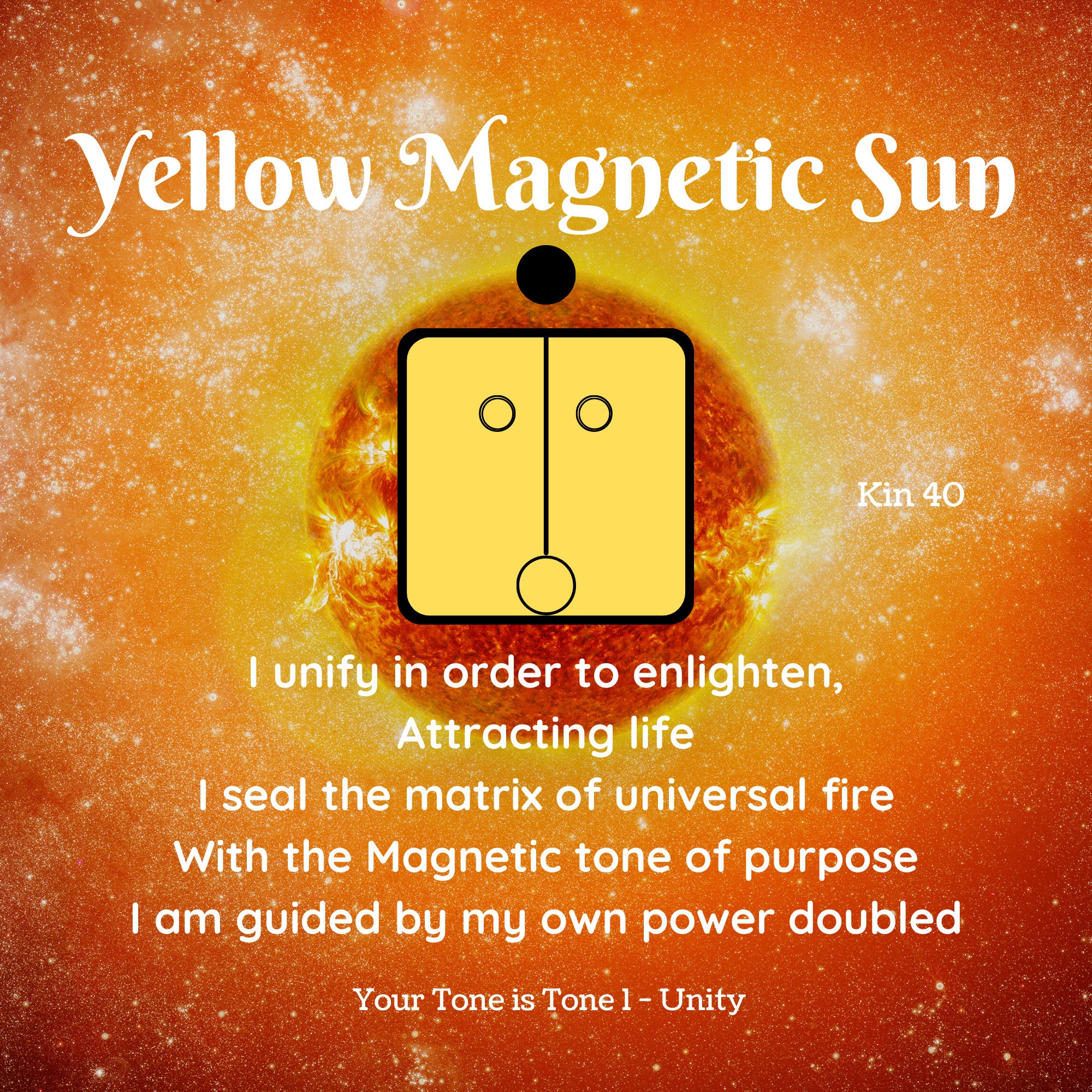 Galactic Signature & Mantra With Custom Image - Etsy