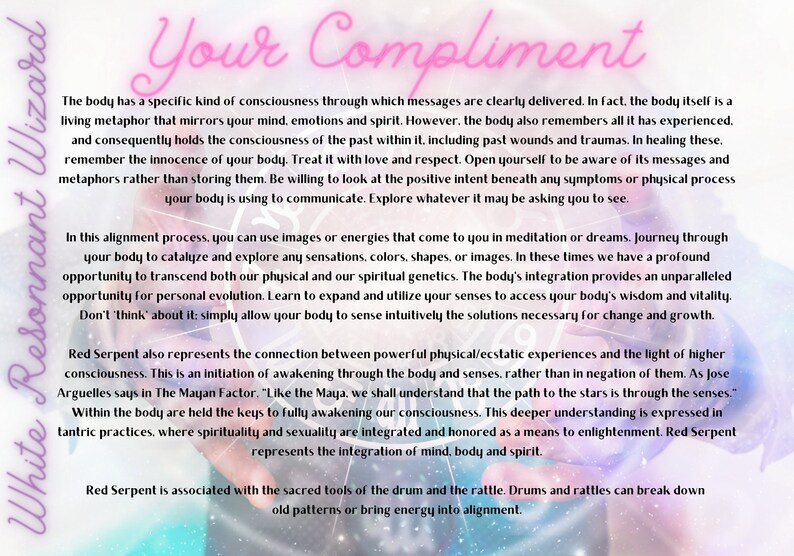 In Depth Higher Self Horoscope, Mayan Galactic Signature With Pages of ...
