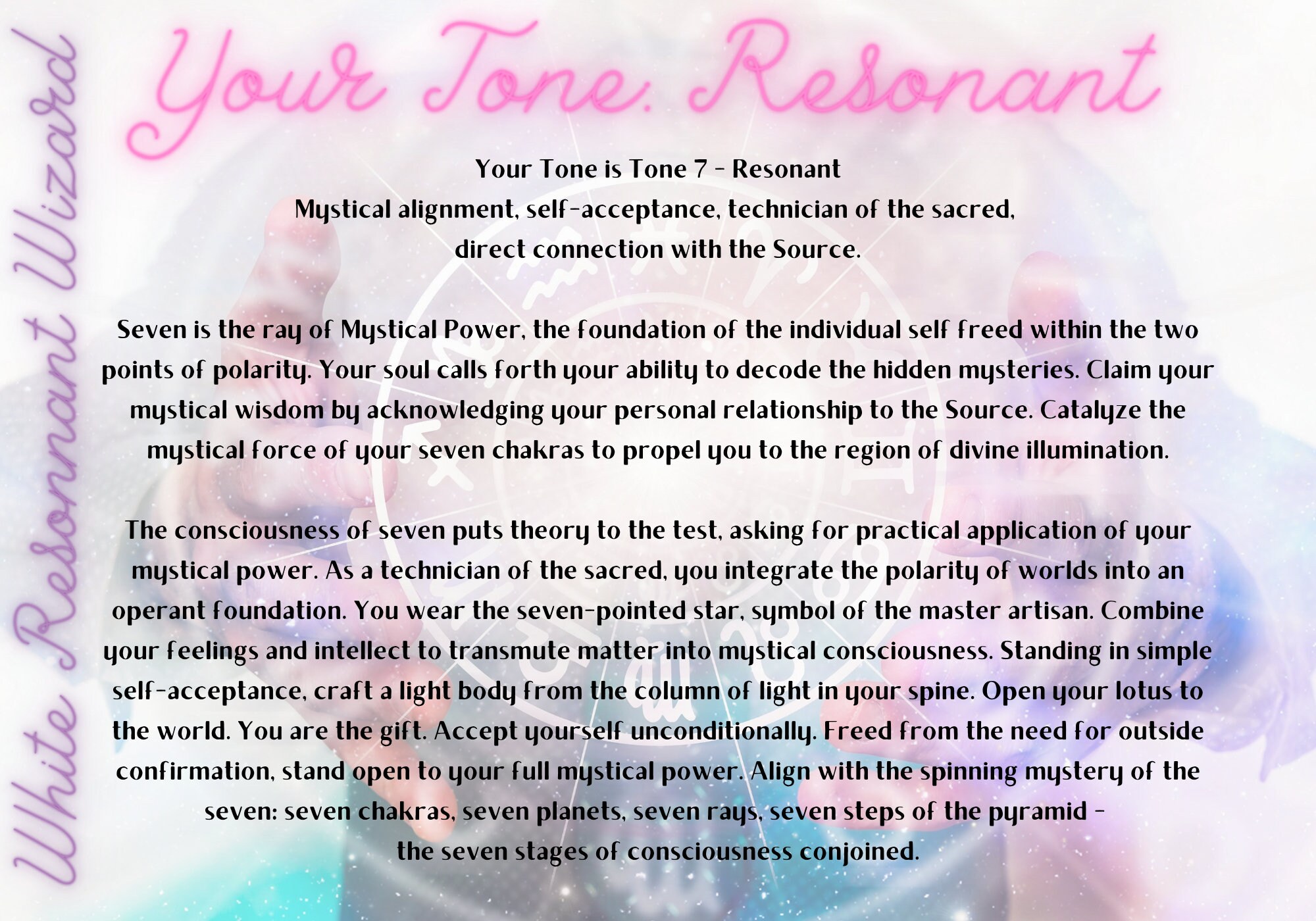 In Depth Higher Self Horoscope, Mayan Galactic Signature With Pages of ...